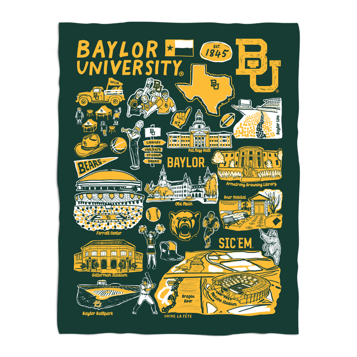 Baylor Bears — Vive La Fête - Online Apparel Store