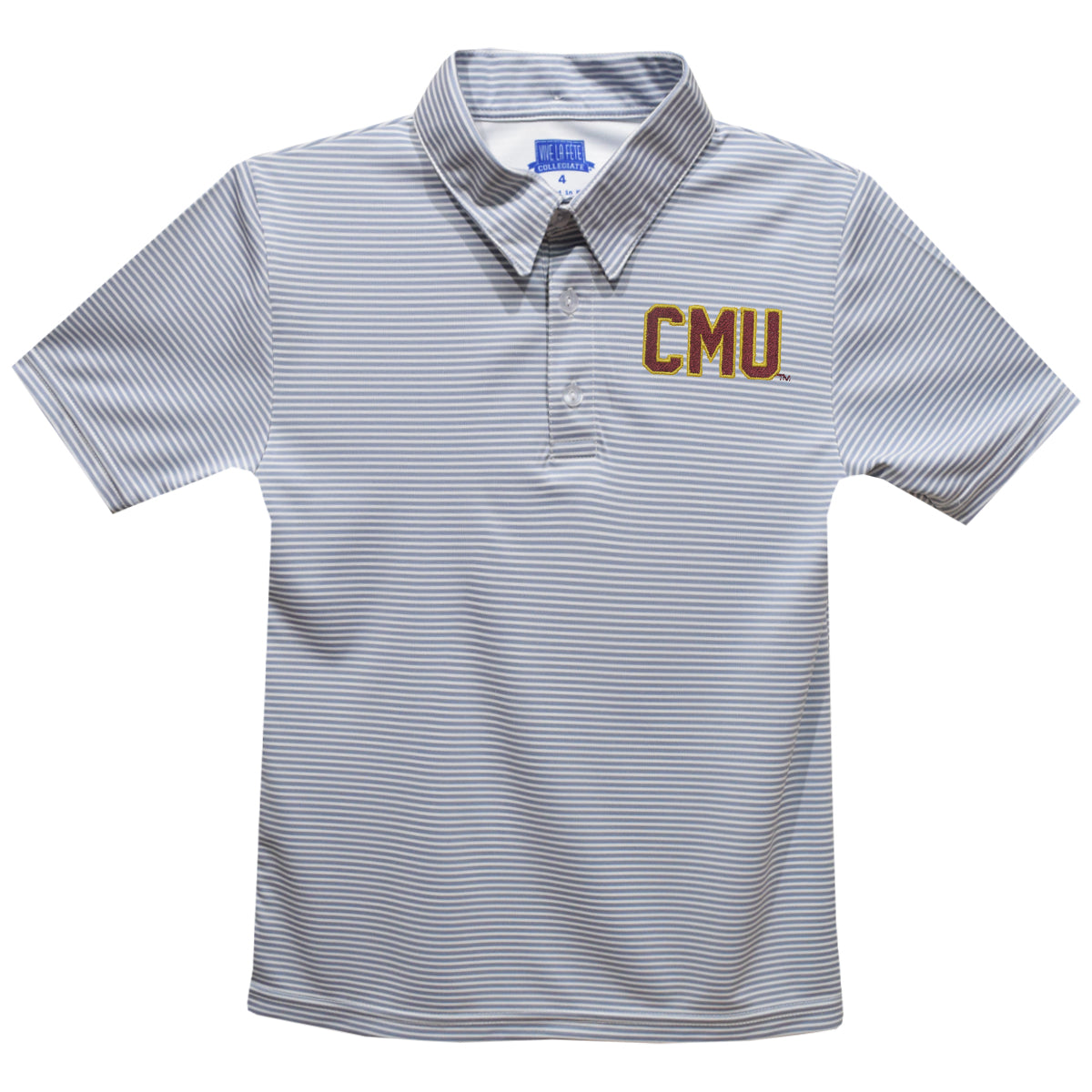 Colorado Mesa University Mavericks CMU Embroidered Gray Stripes Short ...