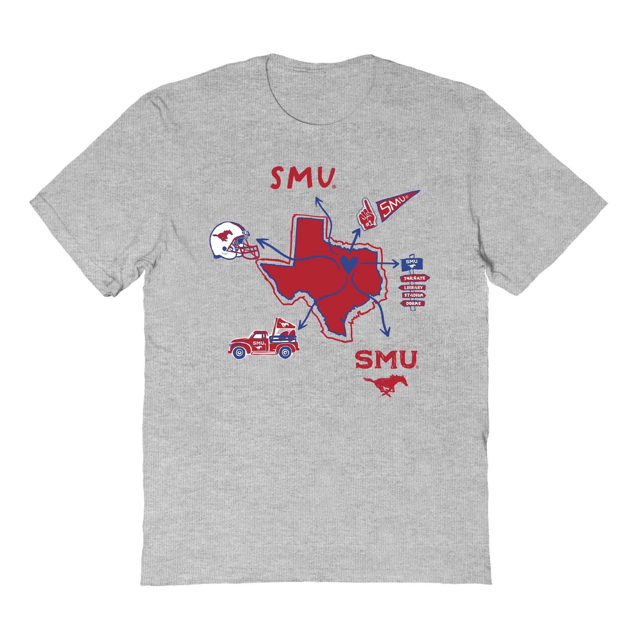 Southern Methodist Mustangs — Vive La Fête - Online Apparel Store