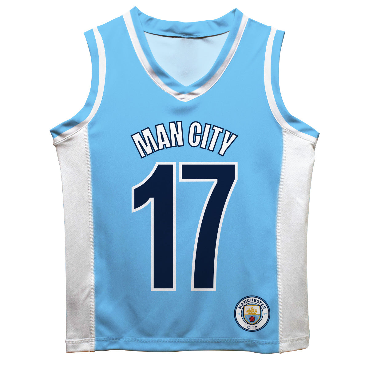 Manchester City Kevin de Bruyne Boys Fashion Basketball Top V3 — Vive ...