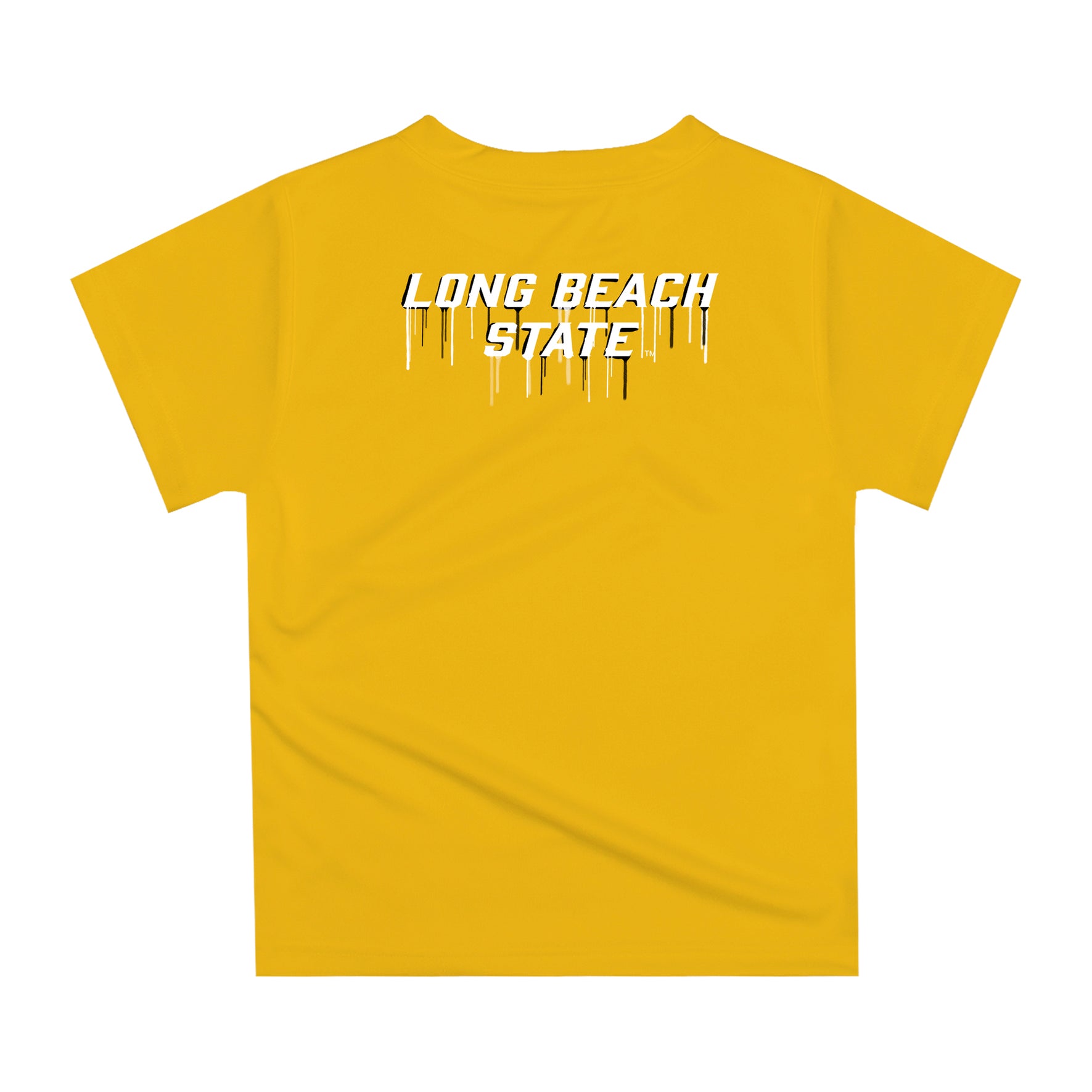 CSULB 49ers Original Dripping Basketball Gold T-Shirt by Vive La Fete ...