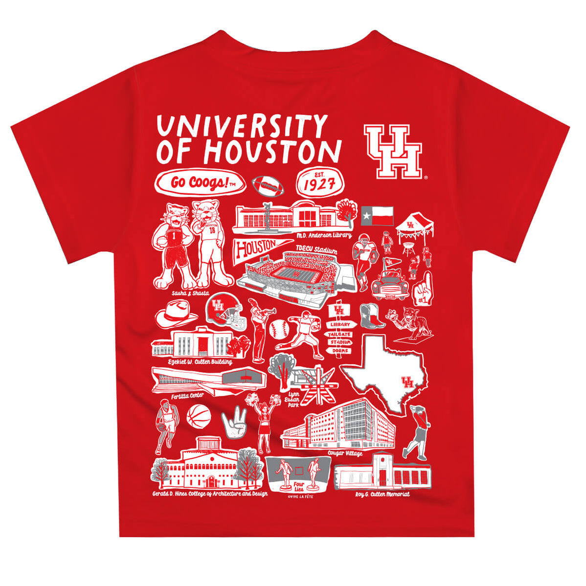 Houston Cougars — Vive La Fête - Online Apparel Store