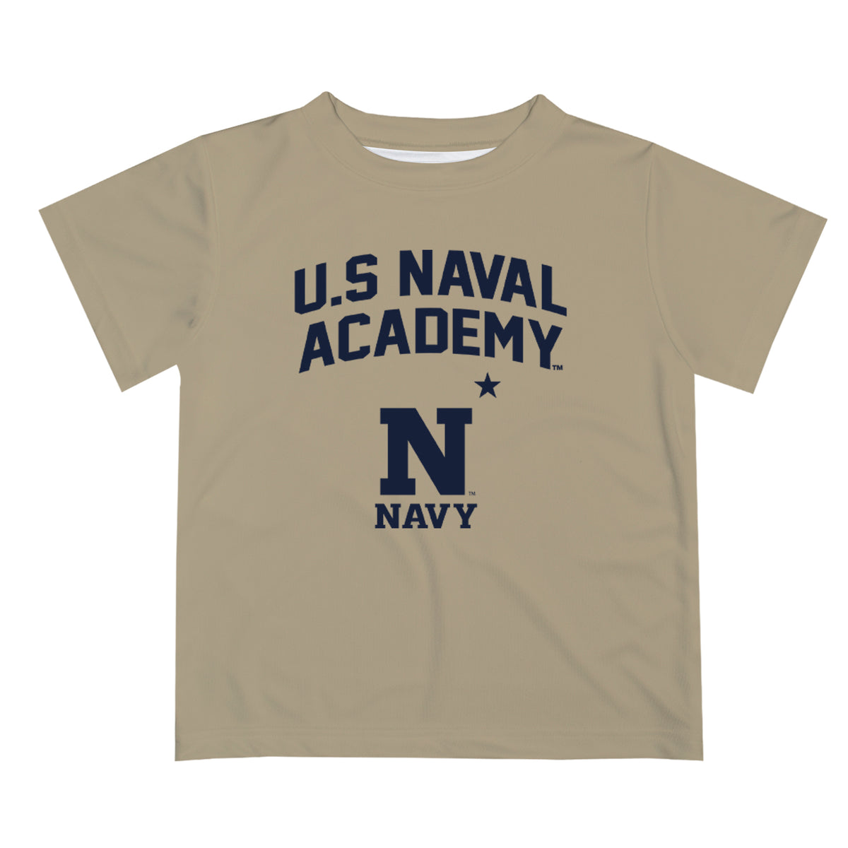 US Naval Academy Midshipmen Vive La Fete Boys Game Day V2 Gold Short ...