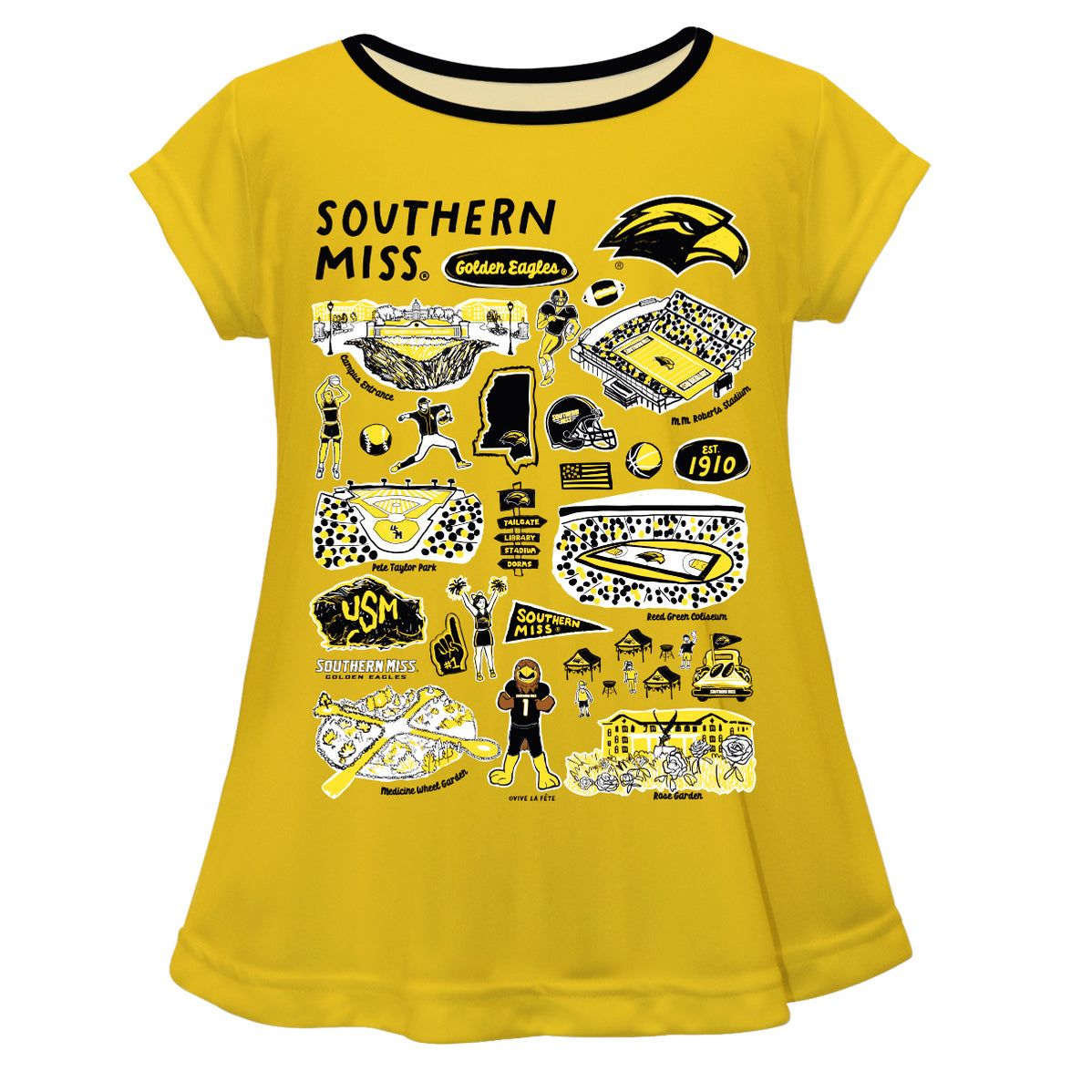 Southern Miss Golden Eagles — Vive La Fête - Online Apparel Store